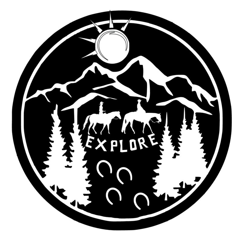 Horse Trail Ride Svg - Etsy