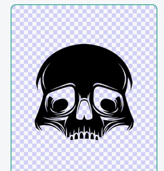 1/2 Skull SVG PNG Download Cut File Half Face Skull Svg Sugar - Etsy ...