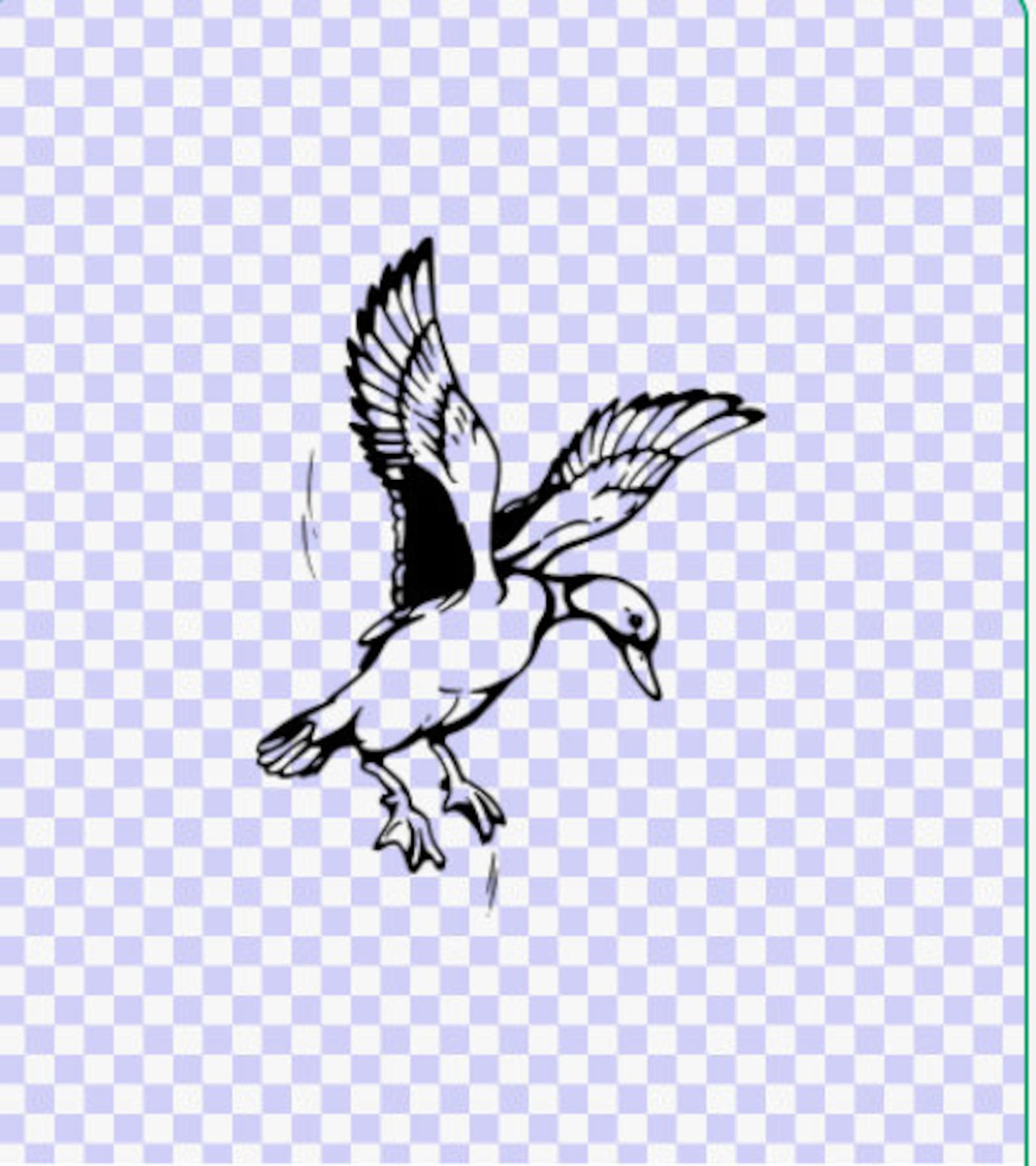 Landing Duck SVG PNG Cut File Download Outdoors SVG Cricut - Etsy Finland