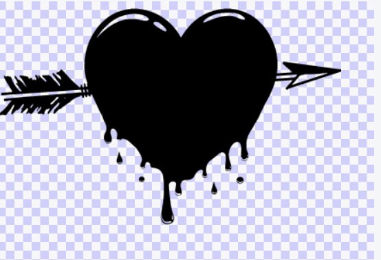 Bleeding Arrow Heart Download Svg Png Cut File Heart Clip Art Download ...