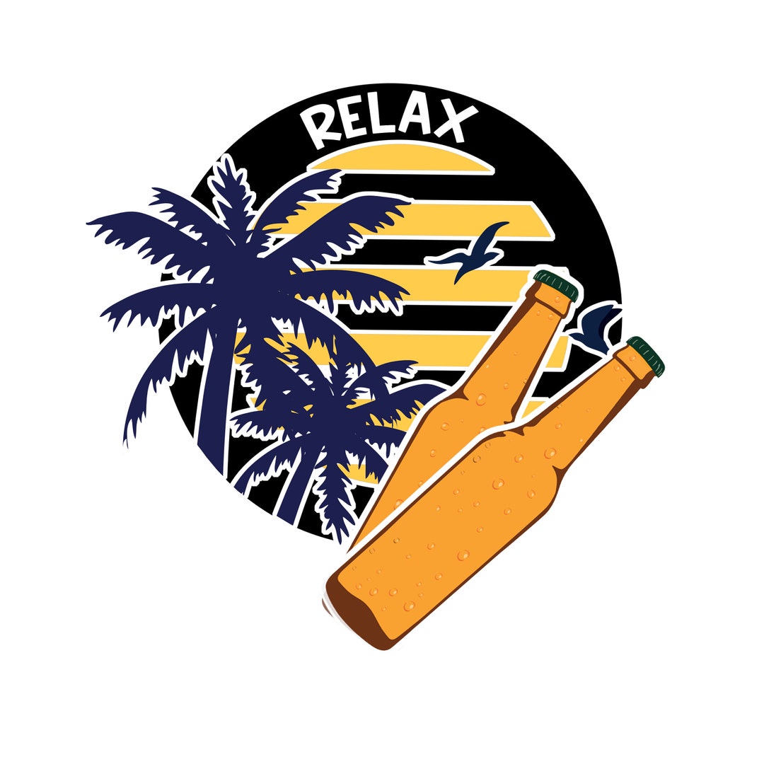 Beach SVG, Tropical Svg Download, Beach and Beer Svg Download, Cut File ...