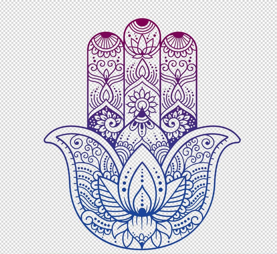 Mandala Buddhist Symbols Hand, Svg Png Cut File, Download, Svg, Cricut ...