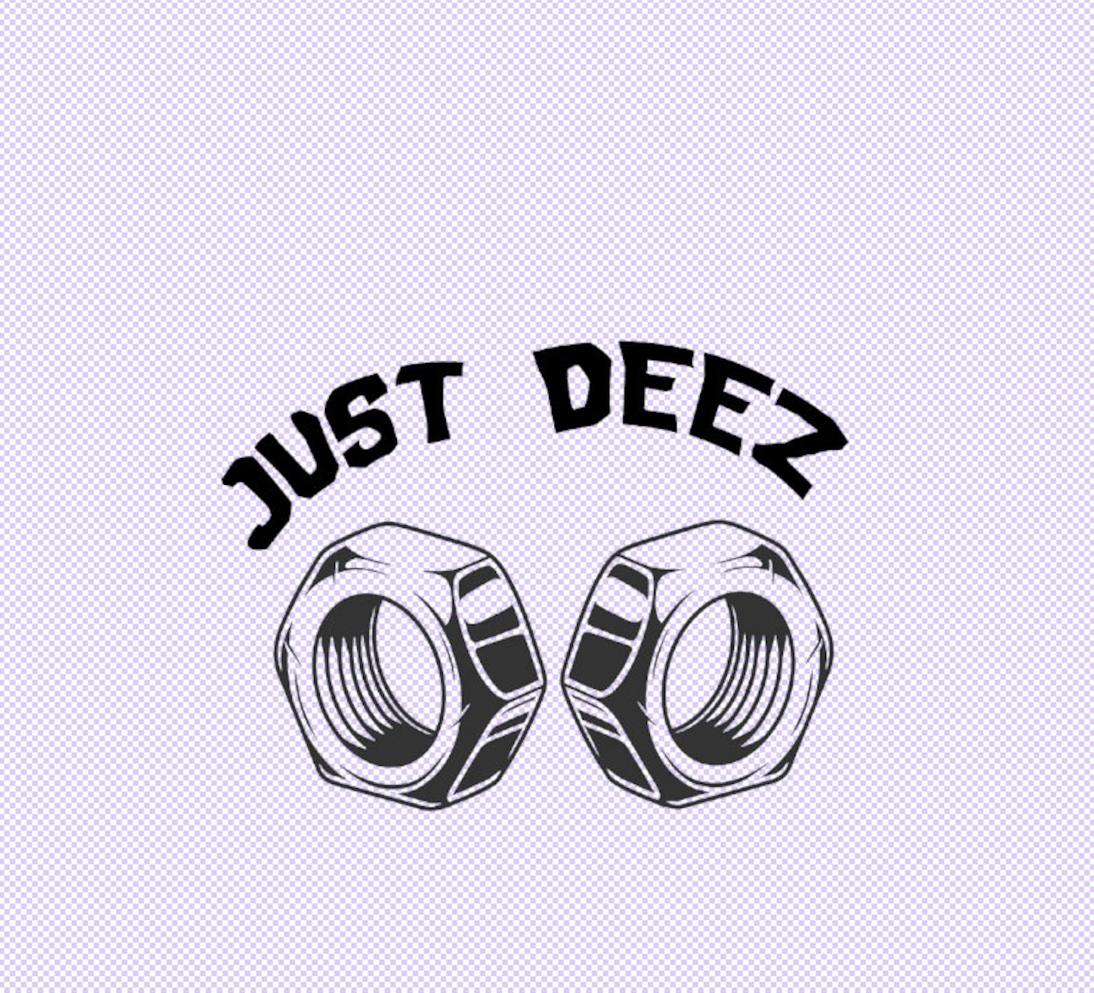 Funny Deez NUTS SVG Download Cut File Silhouette Clipart | Etsy Australia