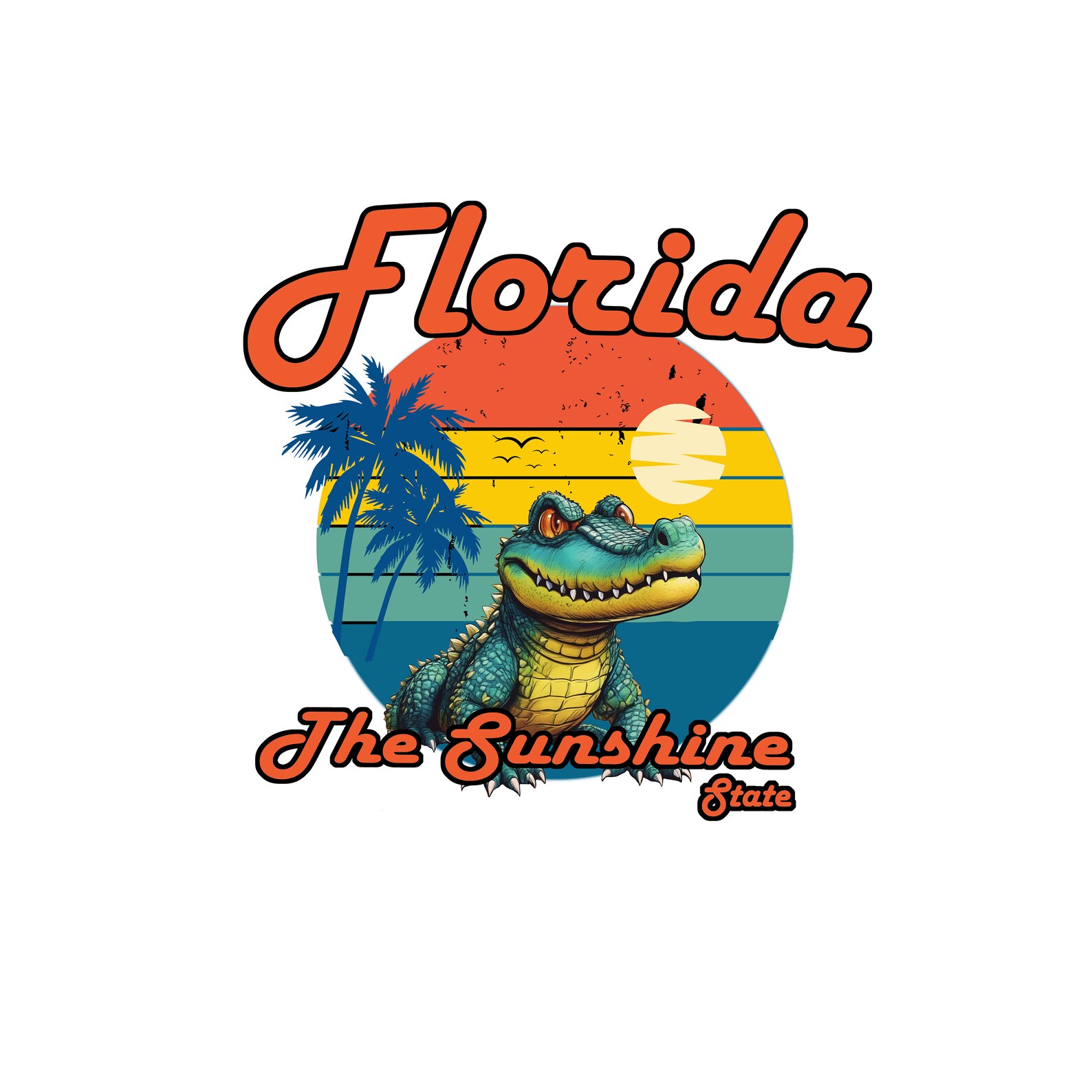 Florida SVG PNG Download, Sunshine State Svg, Gator Svg, Florida Beach ...