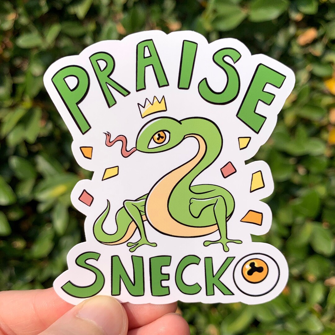 Praise Snecko Slay the Spire Sticker (waterproof) - Etsy