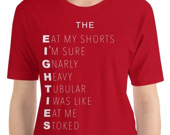80s catch phrases | Etsy