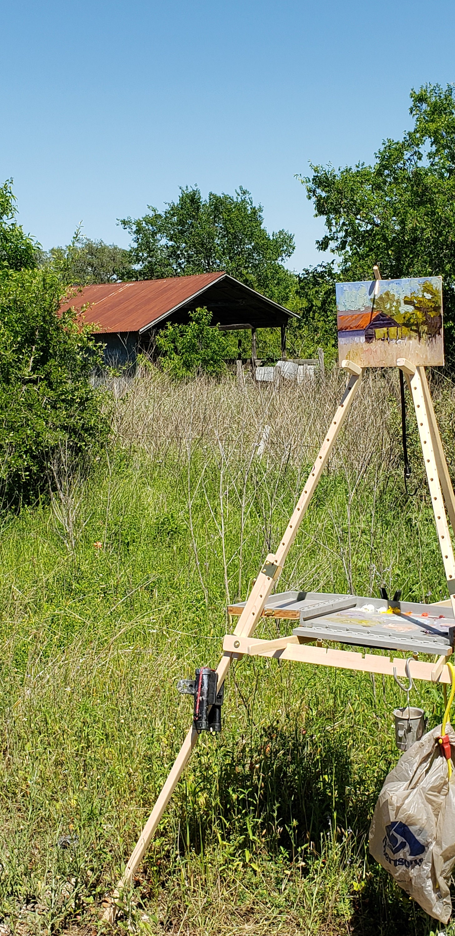 Original Oil Painting - Old Shed Obscura - Etsy