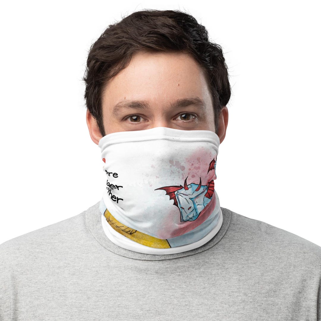 Scary Ice Monster Neck Gaiter - Etsy