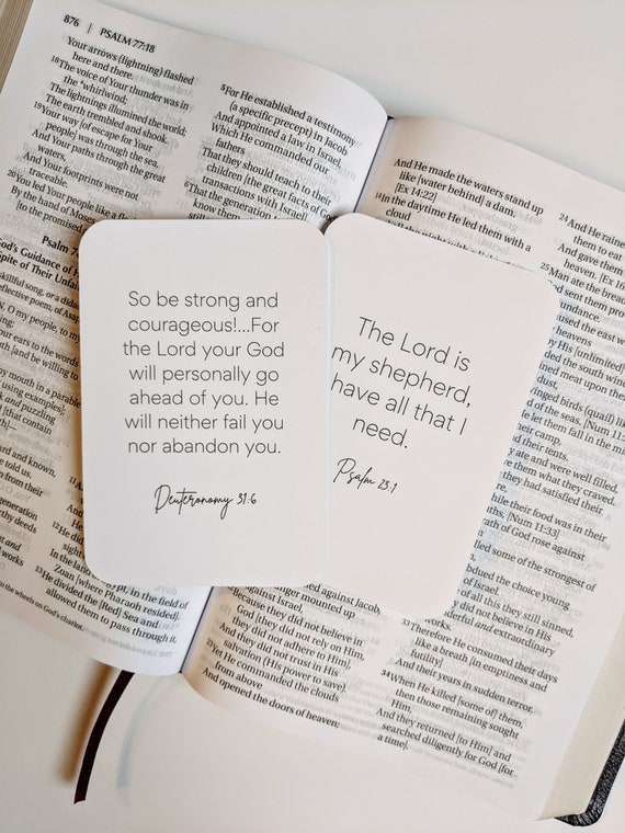 Custom Scripture Cards | Etsy