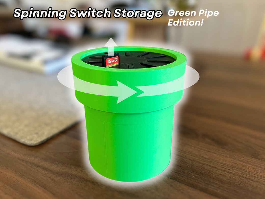 Mario Pipe Nintendo Switch Game Holder - Etsy