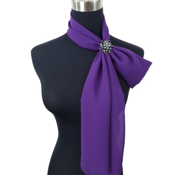 Purple Fashion Scarf - Etsy