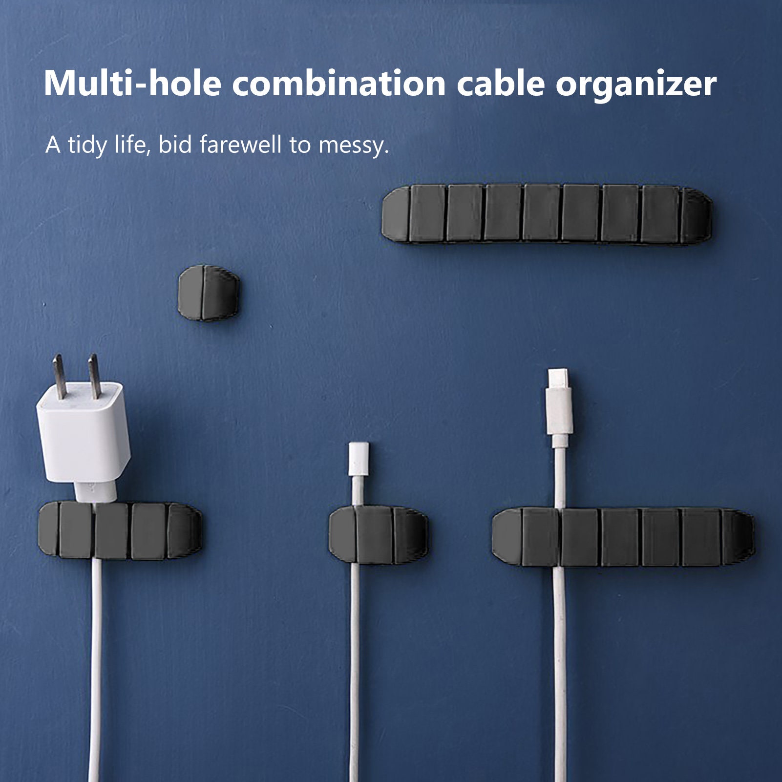 Cable Organiser Cable Clips Cable Holder Silicone Cable - Etsy UK