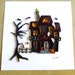 Haunted House Quilled Art - Etsy