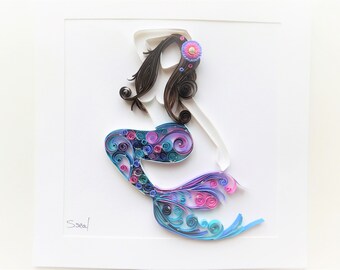 Blue Quilled Fish-signature Artwork - Etsy