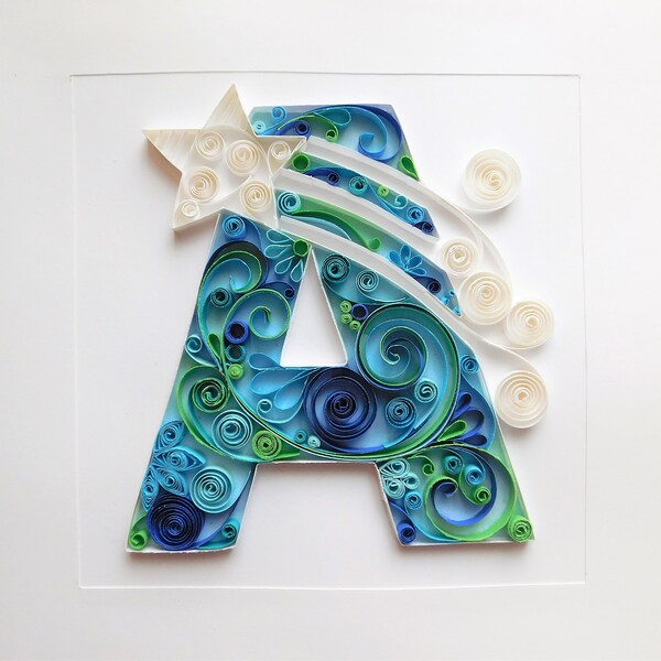 Quilled Letters - Etsy