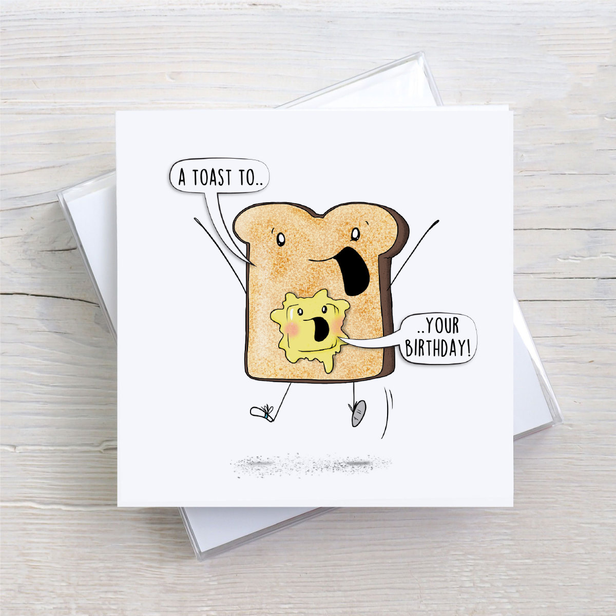 Birthday Card 6 Pack, Pun Birthday Card, Happy Birthday Card, Kids ...