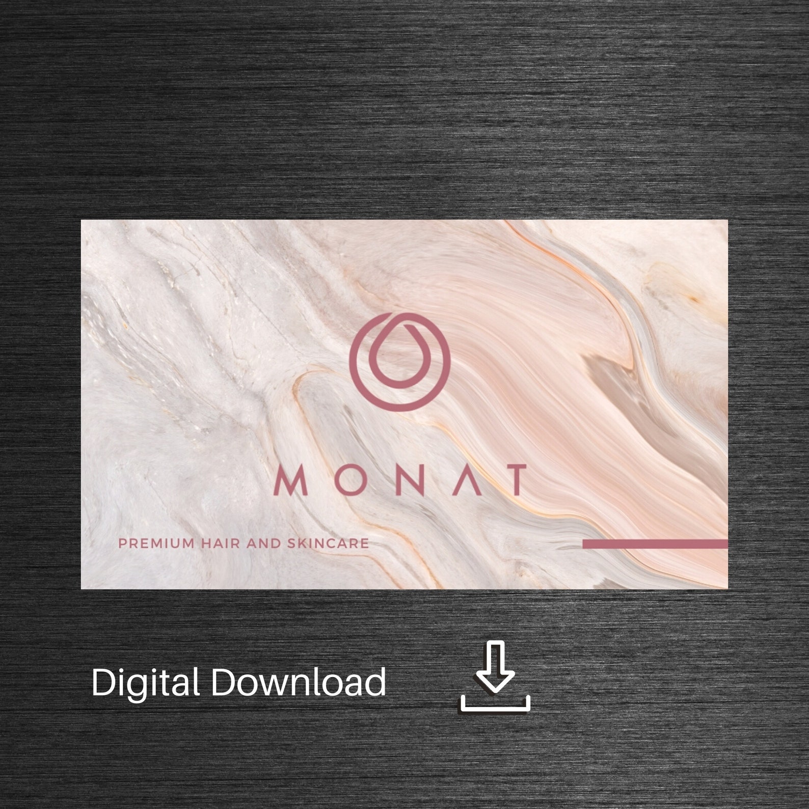 Monat Business Card Design, Business Card Design, Printable Business ...