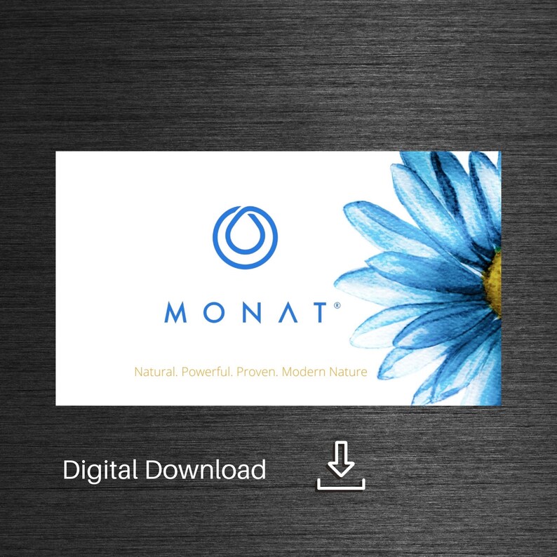 Monat Business Card Design, Business Card Design, Printable Business ...