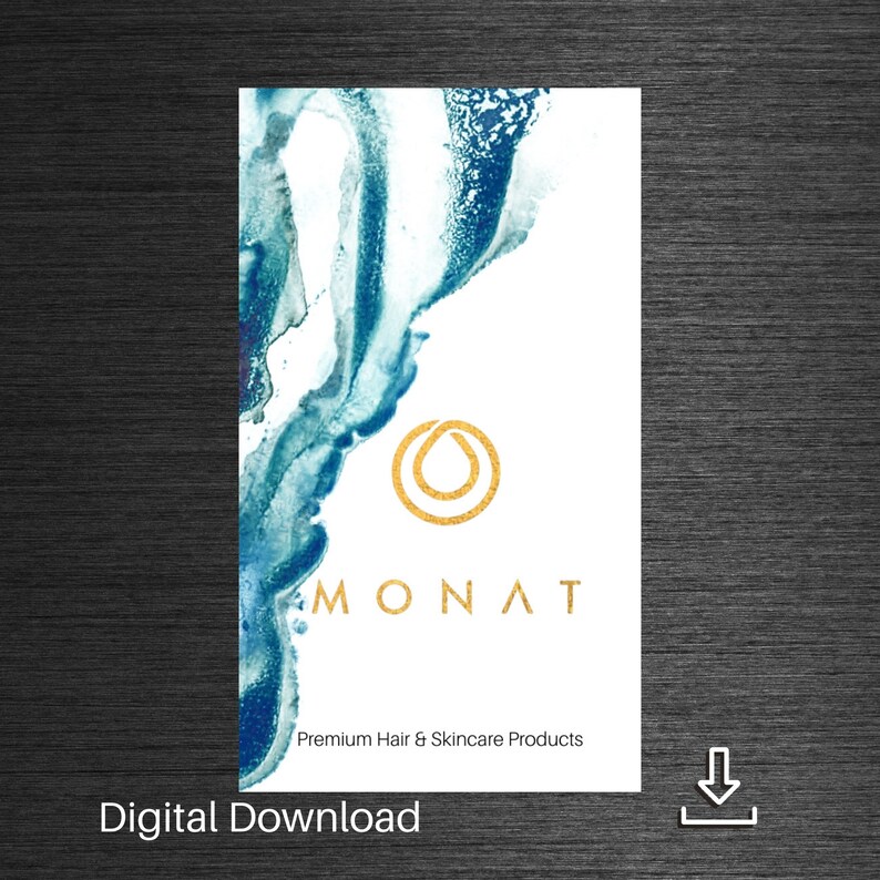 Monat Business Card Design, Business Card Design, Printable Business ...