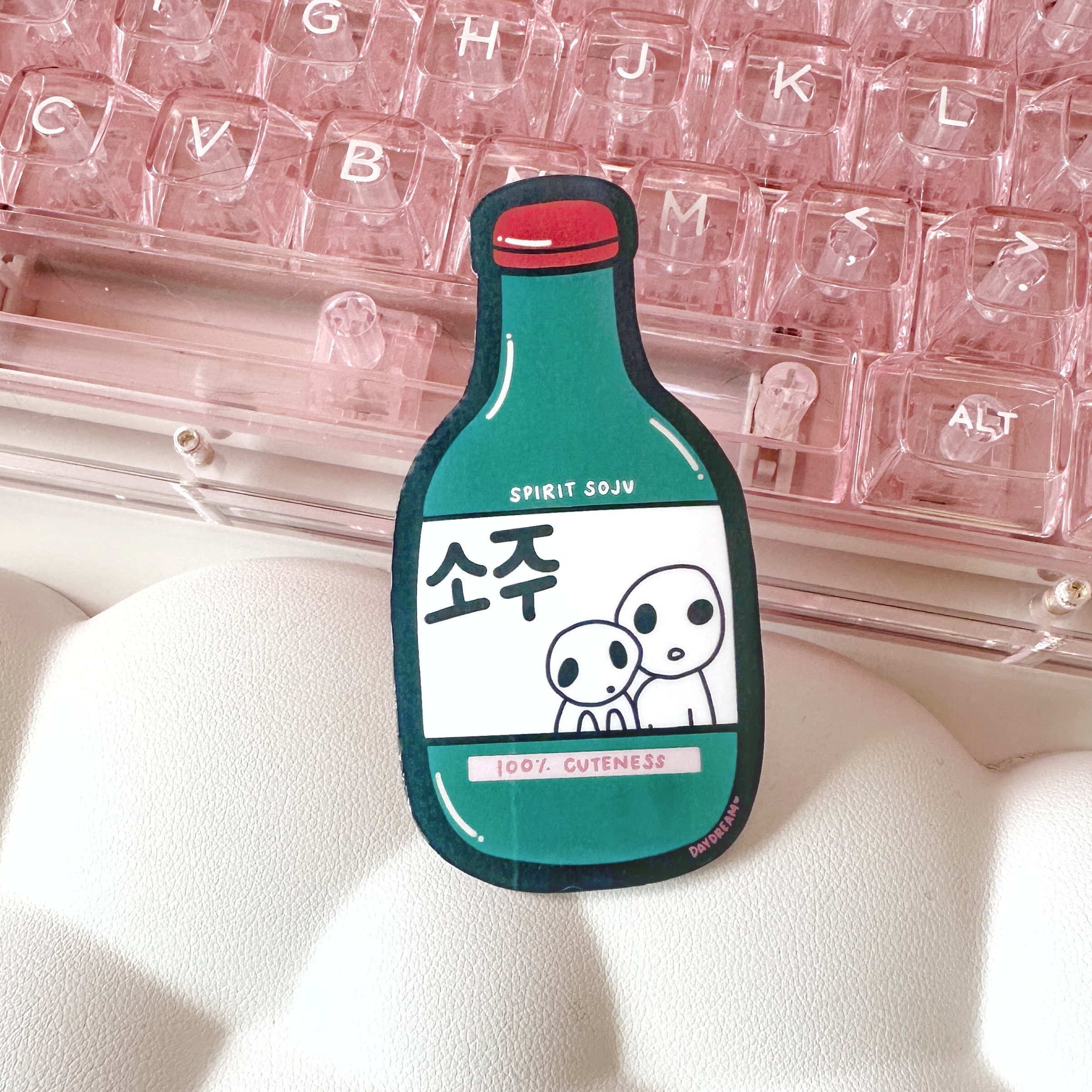 Ghibli Soju Waterproof Aesthetic Anime Stickers Laptop Stickers - Etsy