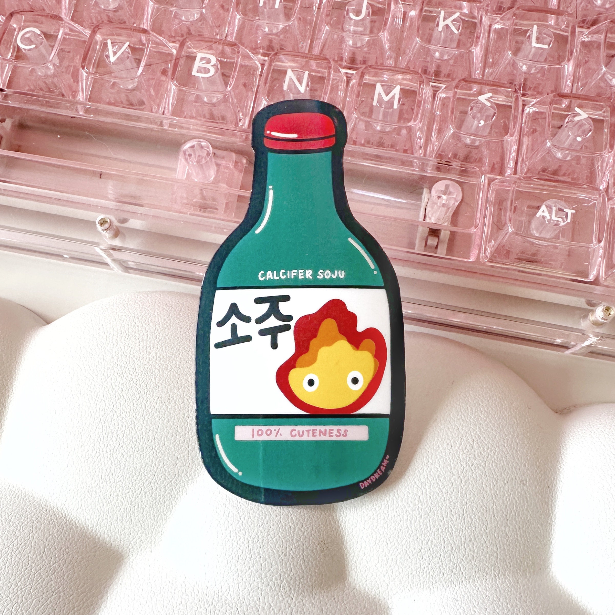Ghibli Soju Waterproof Aesthetic Anime Stickers Laptop Stickers - Etsy