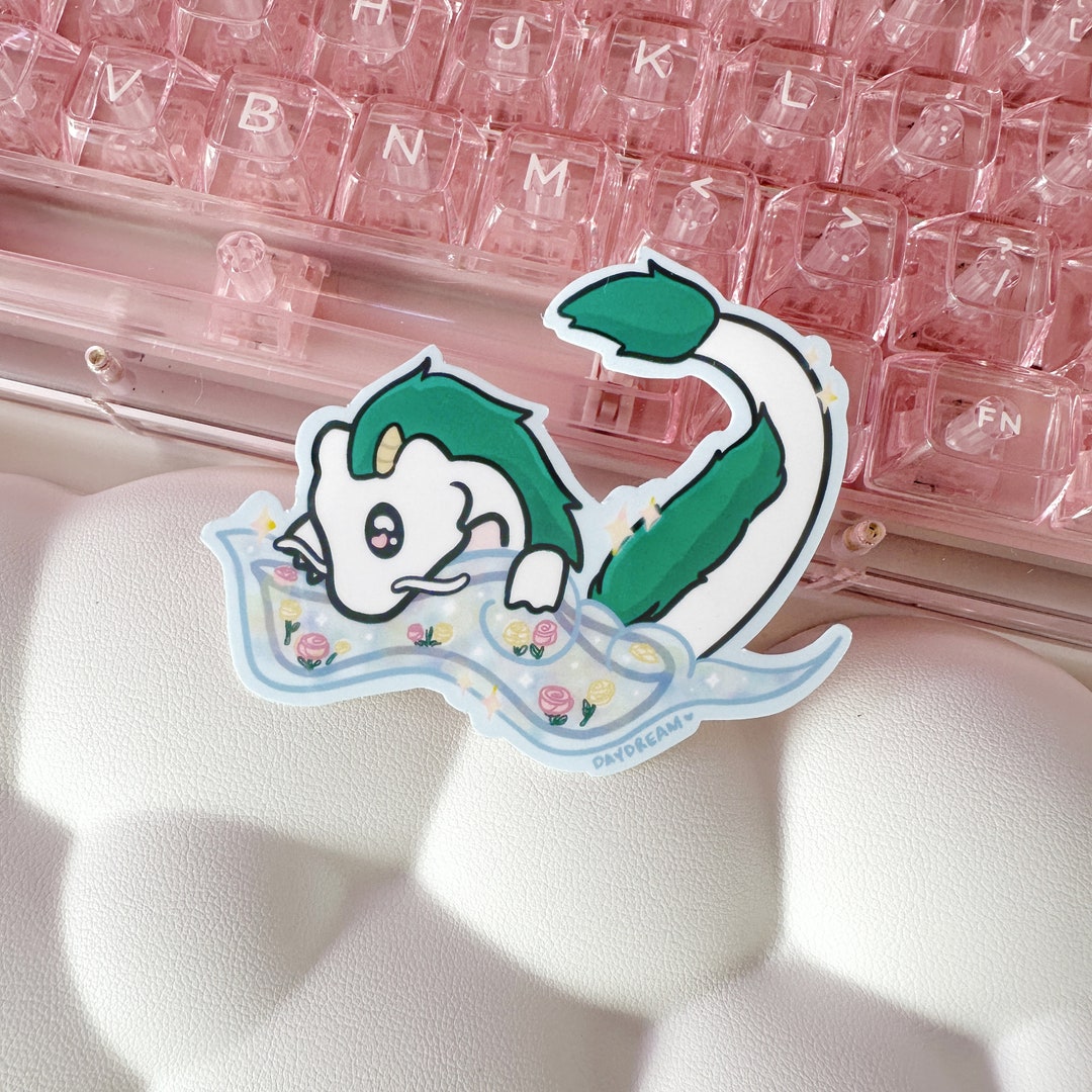 Haku Sticker | Dreamy Studio Ghibli Anime, Waterproof Laptop Decal - Etsy