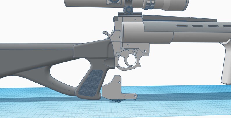 The Mandalorian Deathwatch Rifle Star Wars Blaster 3D files - Etsy España