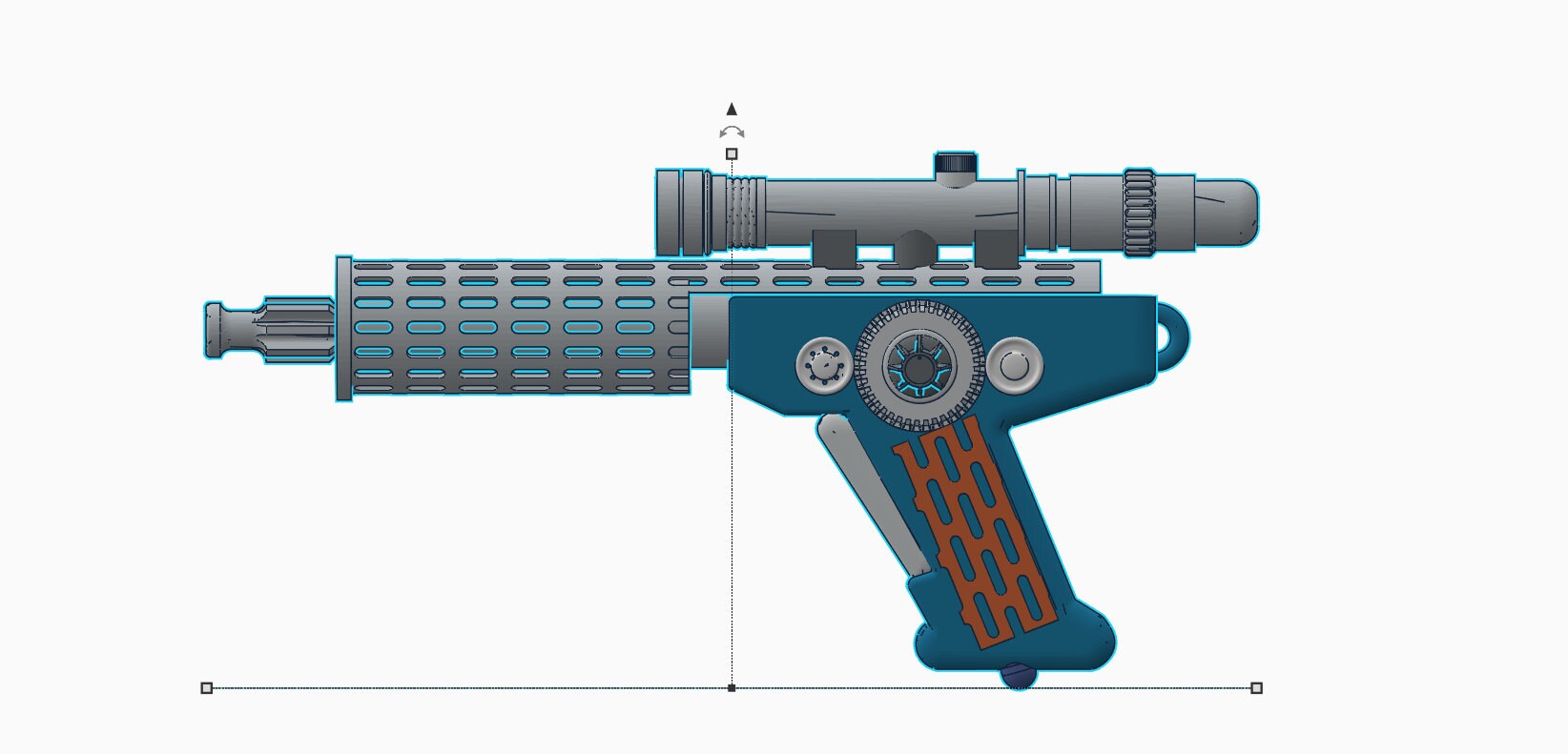 Merr Sonn Model 434 Deathhammer Star Wars Blaster 3D Files - Etsy Australia