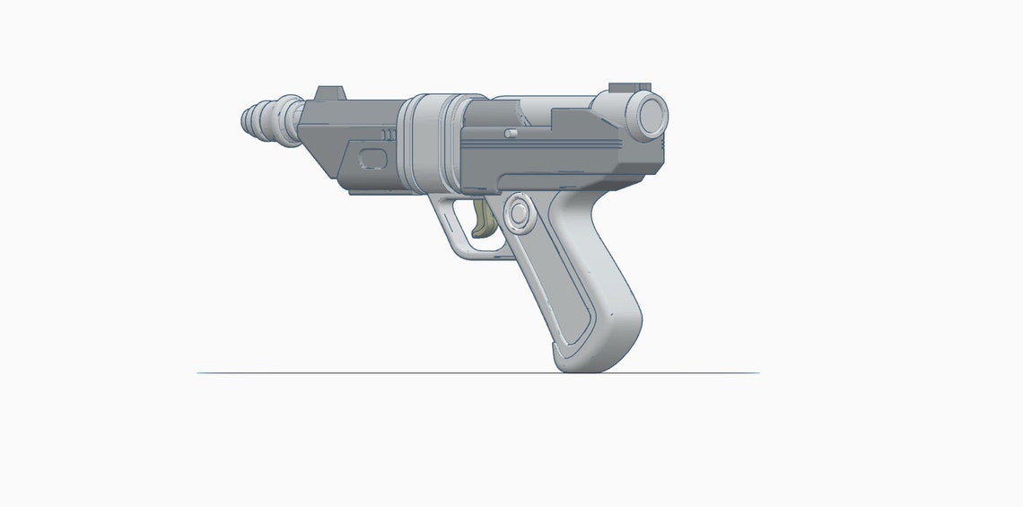 Fennec Shand Blaster the Bad Batch Version 3D Files Star - Etsy