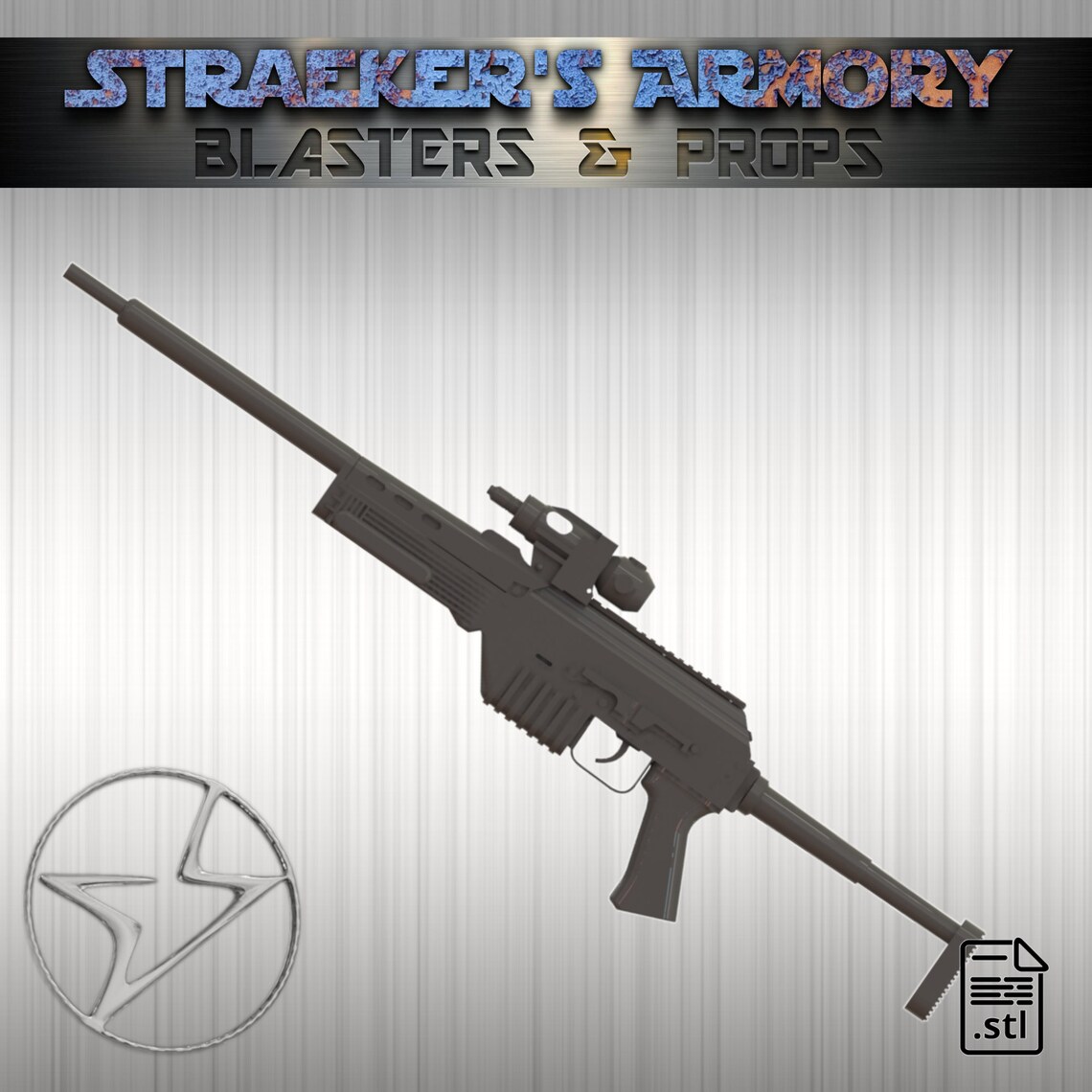The Mandalorian the Marshal Blaster Rifle Star Wars 3D - Etsy