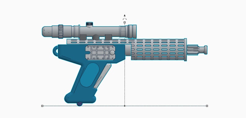 Merr Sonn Model 434 Deathhammer Star Wars Blaster 3D Files - Etsy Australia
