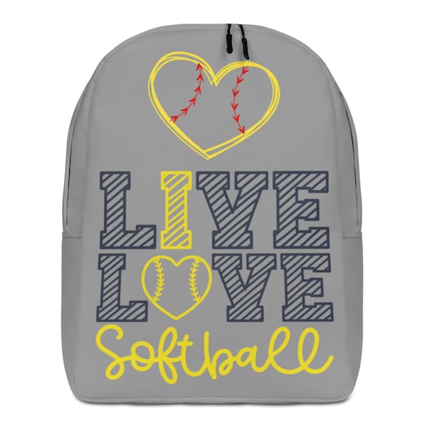 Softball Backpack - Etsy