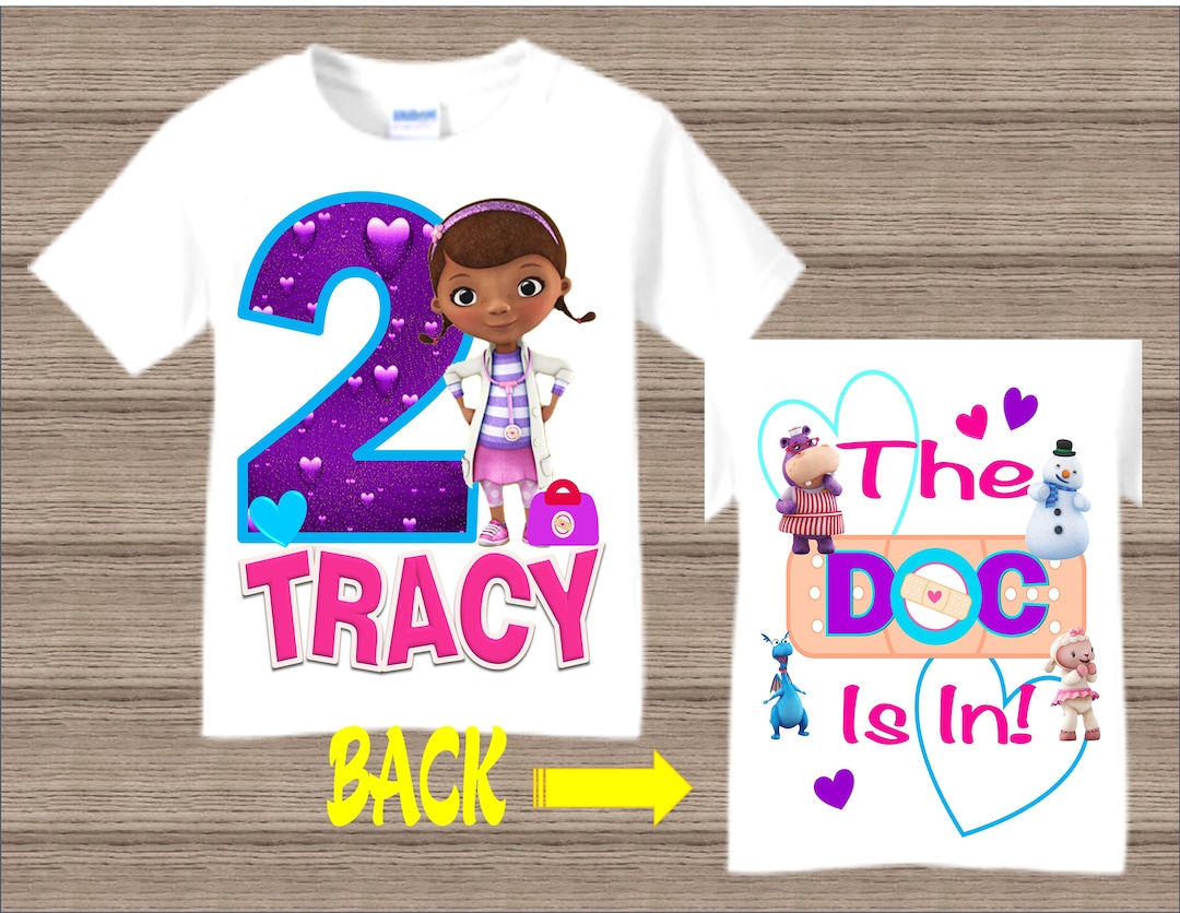 Doc Mcstuffins Birthday Shirt Doc Mcstuffin Birthday Shirt Doc ...