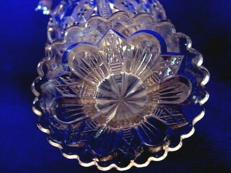 Collectible Vintage / Antique EAPG Pressed Glass Footed - Etsy