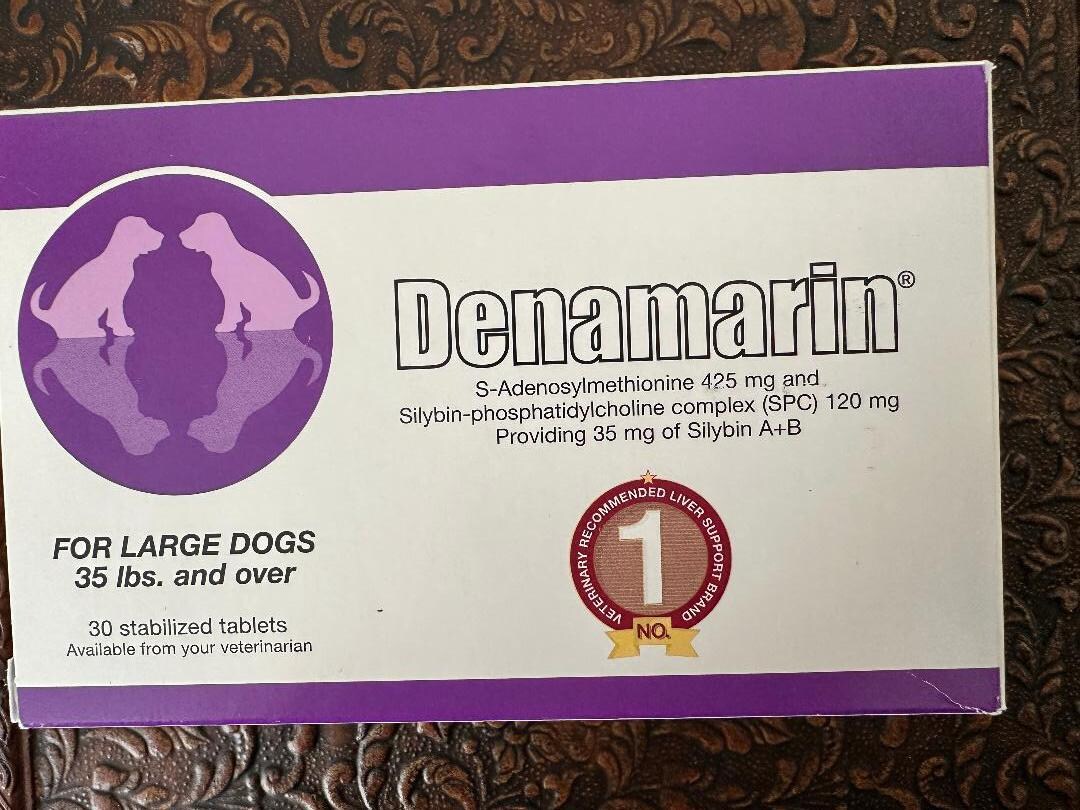 NUTRAMAX DENAMARIN Liver Supplement - Large Dogs 35 Lb and Over - NEW ...