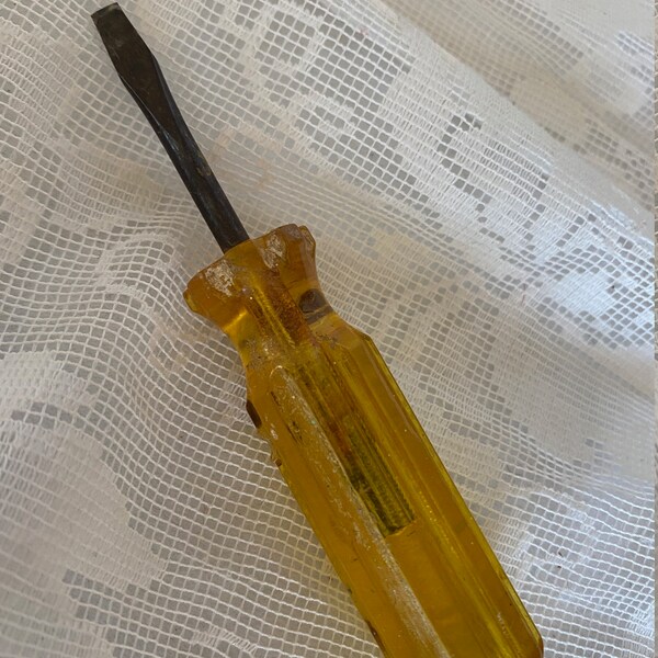 Vintage Screwdriver - Etsy