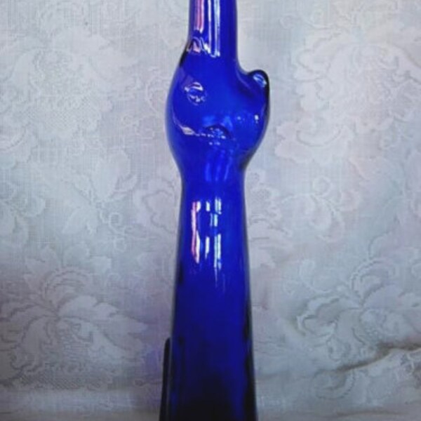 Cobalt Blue Cat - Etsy