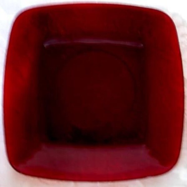 Square Glass Plate - Etsy