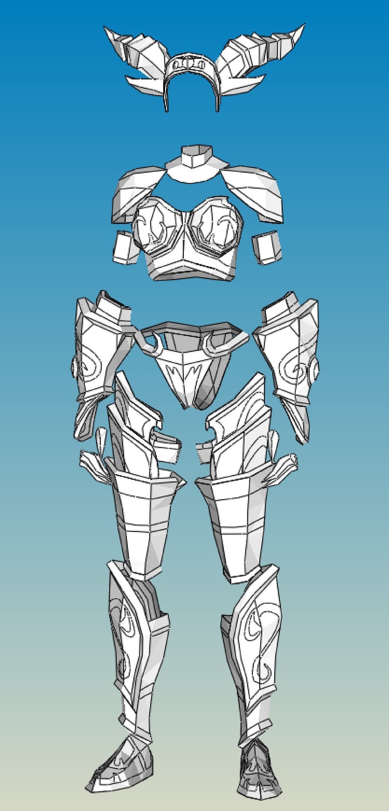 Alexstrasza Cosplay Pepakura Foam Templates - Etsy