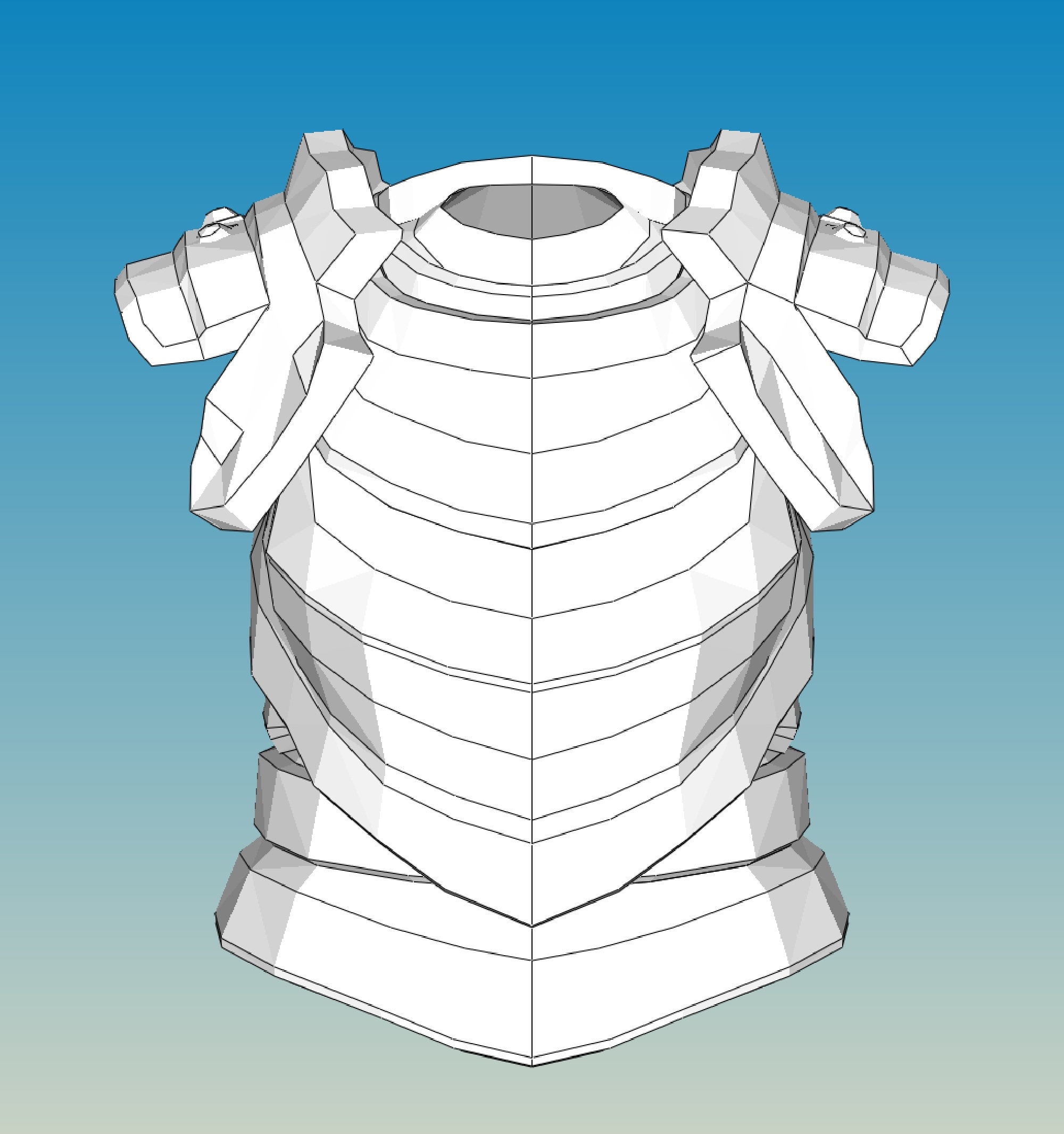 Havel W/maze and Shield Cosplay Pepakura Foam Templates (Instant ...