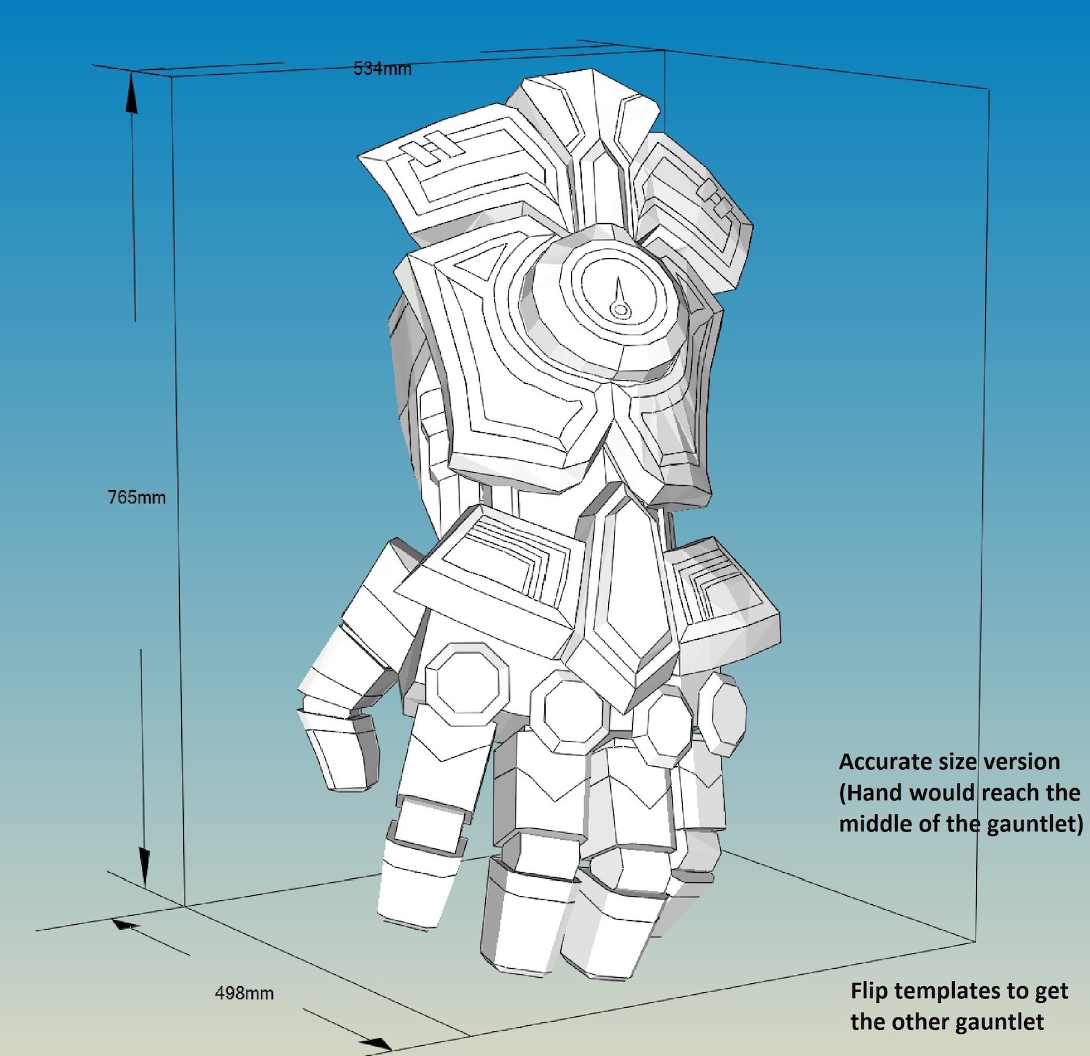 Vi Gauntlet Cosplay Foam Templates - Etsy