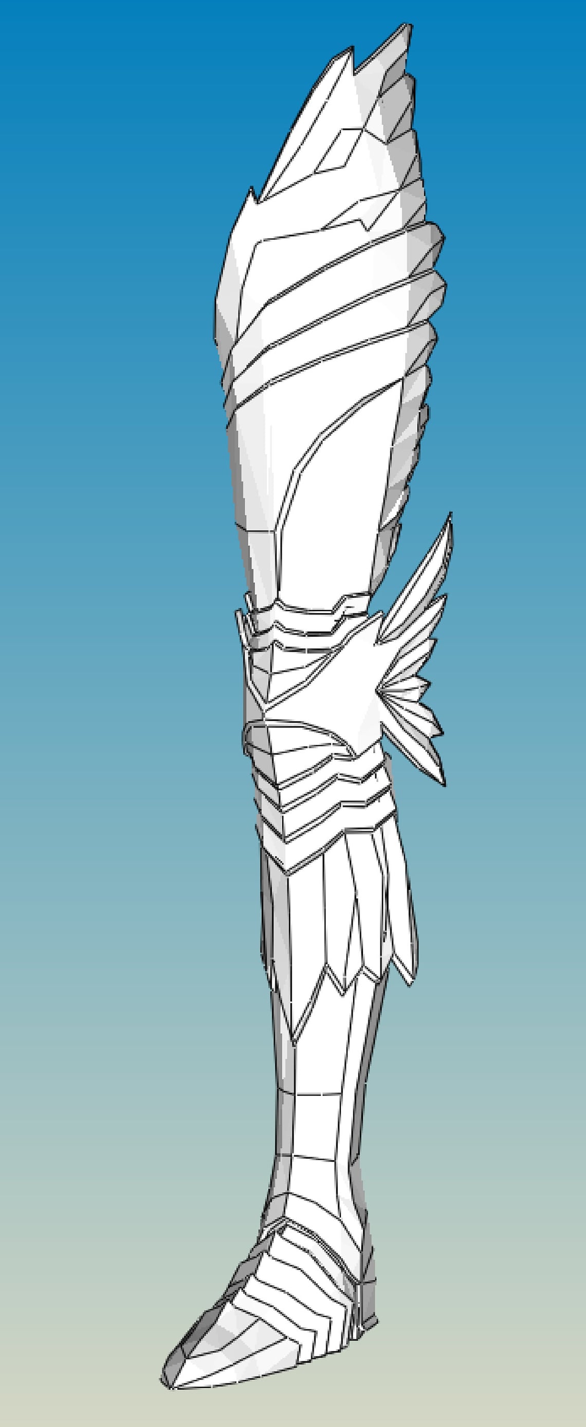 Griffith Armor With Sword Cosplay Pepakura Foam Templates - Etsy