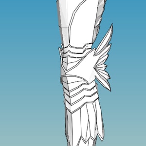 Griffith Armor With Sword Cosplay Pepakura Foam Templates - Etsy