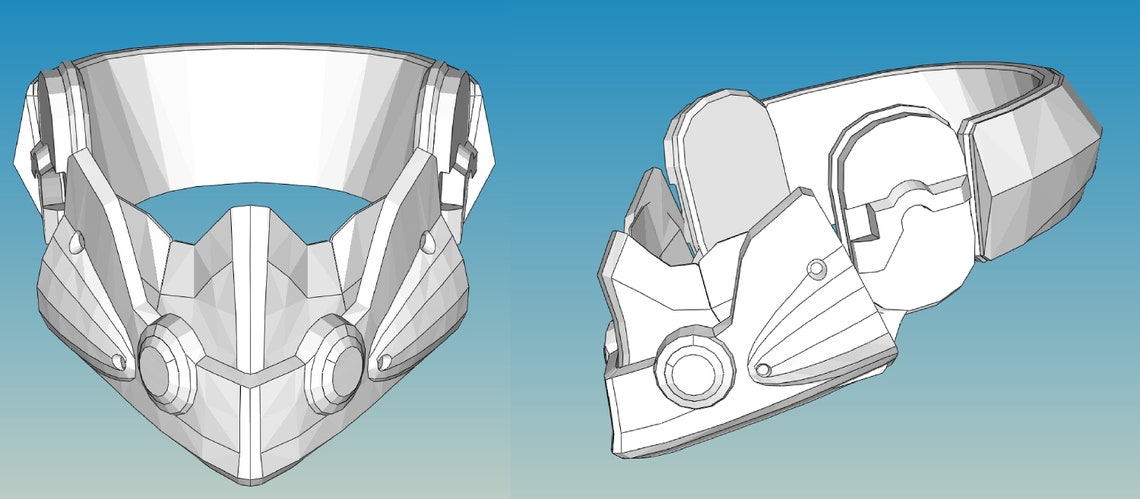 Jetstream Sam Cosplay Pepakura Foam Patterns - Etsy