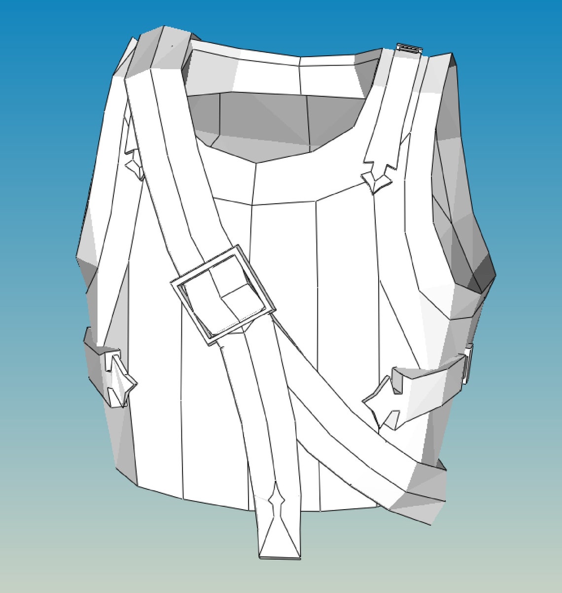 Plantillas de pepakura de espuma de espuma de cosplay de Guts Armor y ... Plantillas de pepakura de espuma de espuma de cosplay de Guts Armor y ...