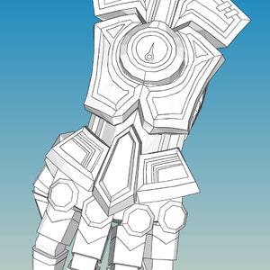 Vi Gauntlet Cosplay Foam Templates - Etsy