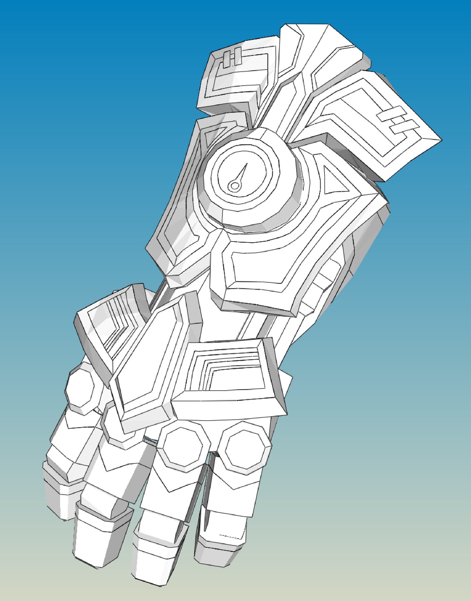 Vi Gauntlet Cosplay Foam Templates - Etsy