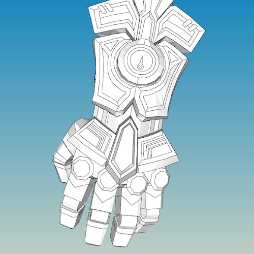Vi Gauntlet Cosplay Foam Templates - Etsy