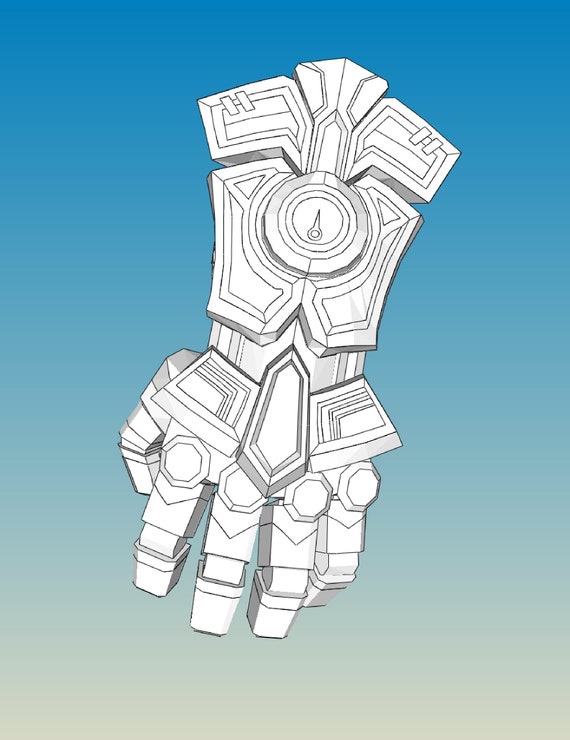 Vi Gauntlet Cosplay Foam Templates - Etsy