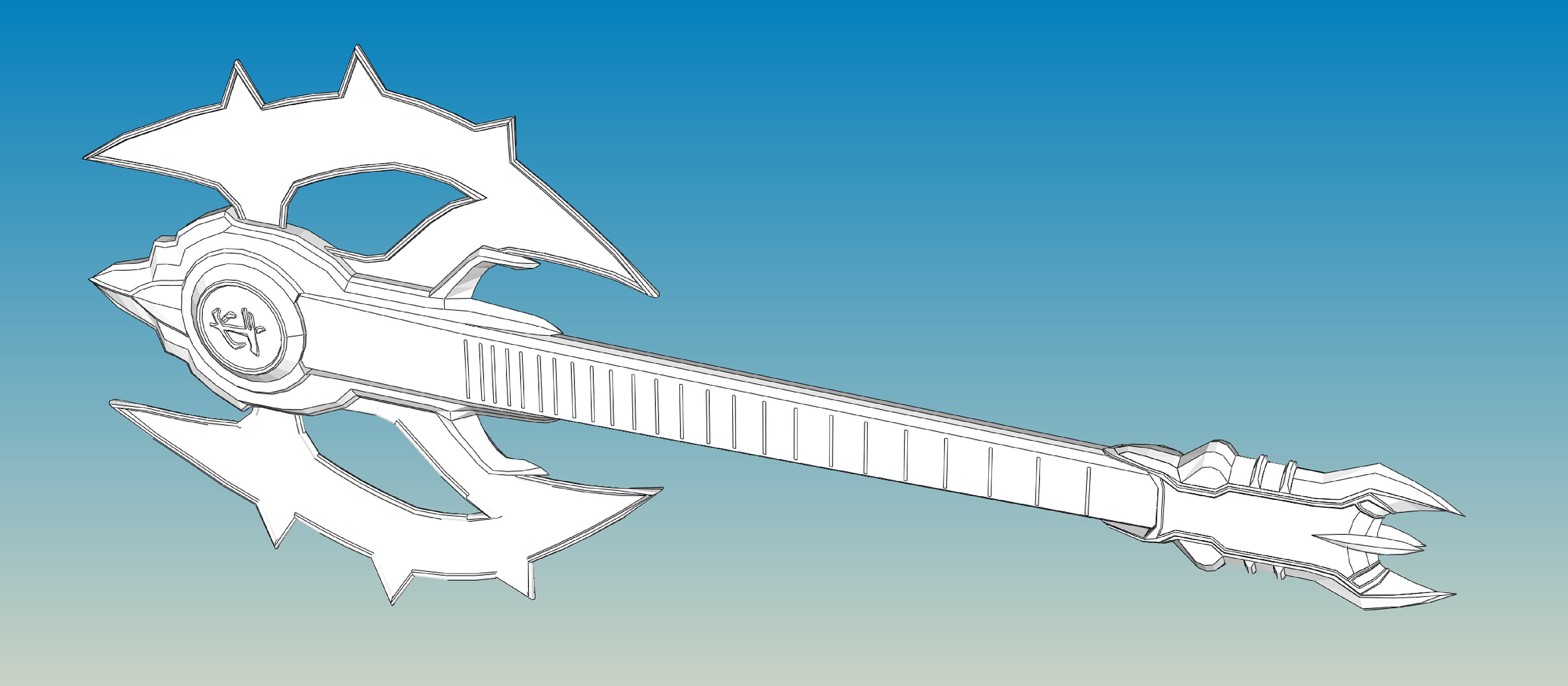 Crucible Guitar Foam Pepakura Templates - Etsy